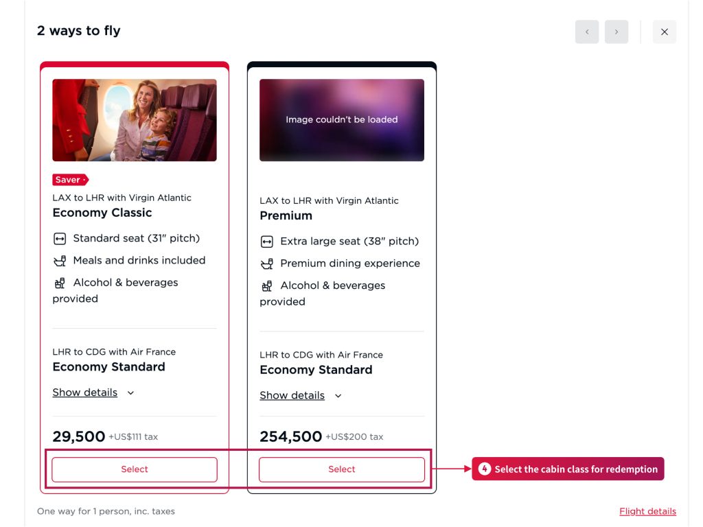 Virgin Atlantic Award Tickets Redemption Guide | TripPlus