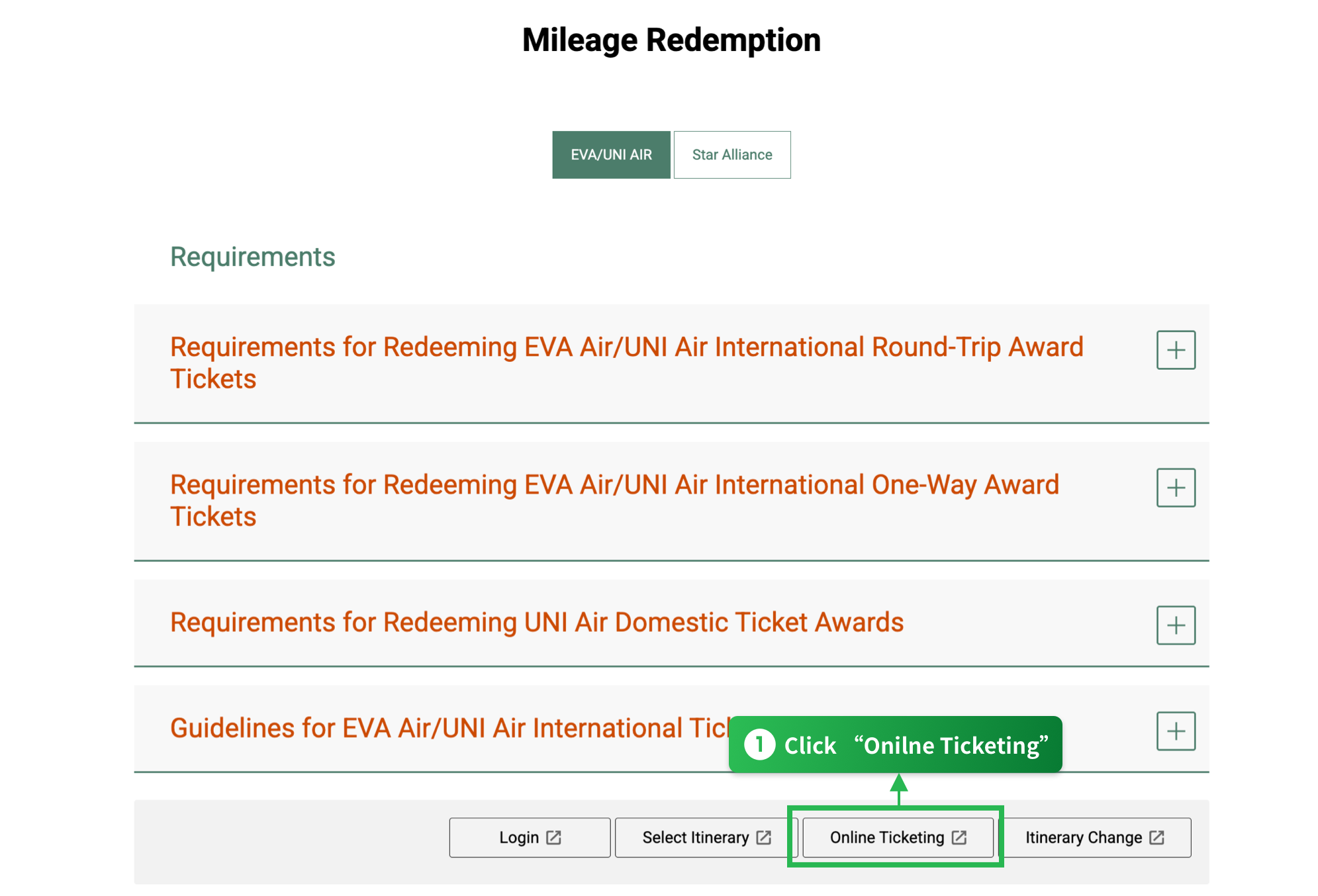 EVA Air Award Tickets Redemption & Upgrade Guide | TripPlus